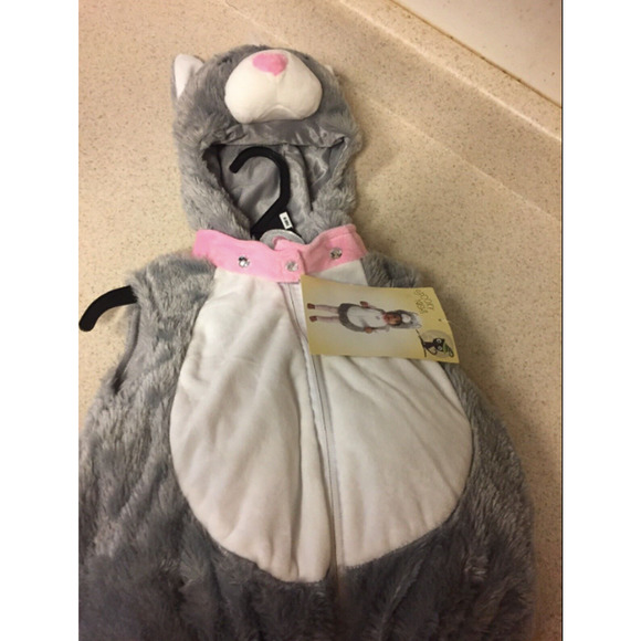 Spooky Night | Costumes | New Spooky Night Gray Kitten Cat Halloween ...